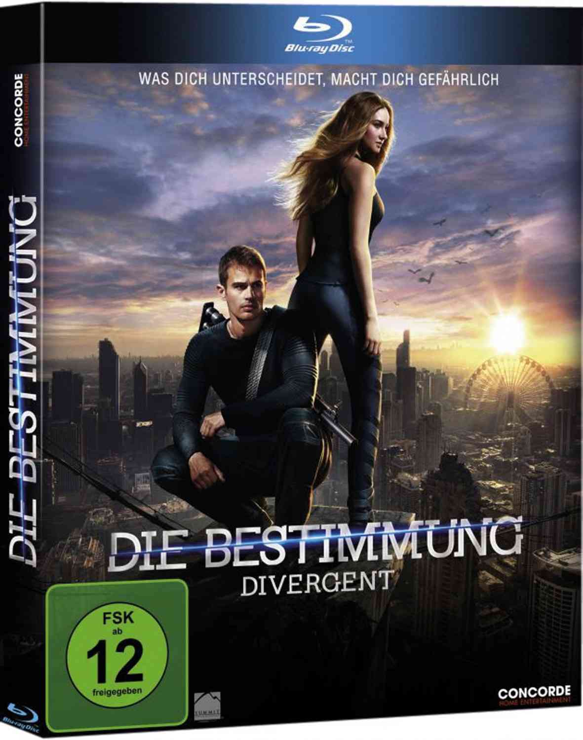 Test Blu-Ray Film - Die Bestimmung – Divergent (Concorde) - sehr gut