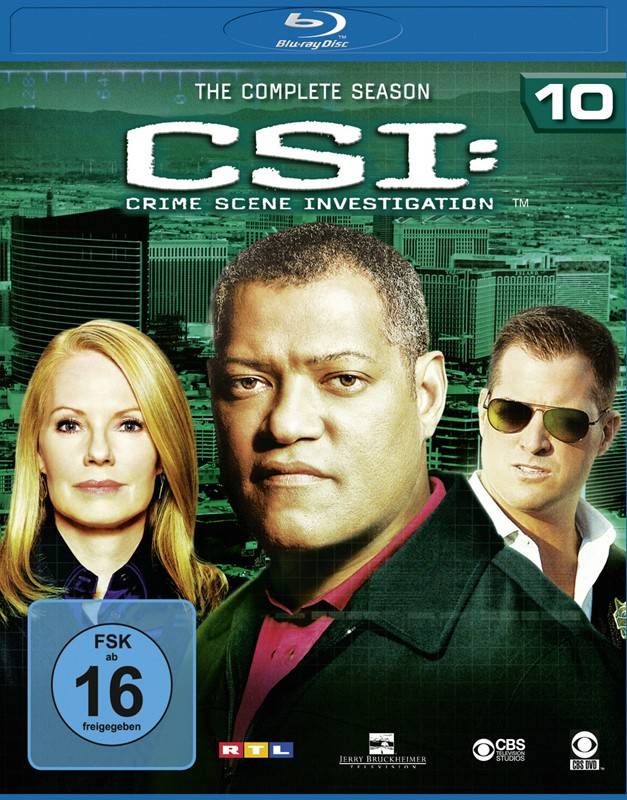 Test Blu-Ray Film - CSI Season 10 / CSI: Miami Season 8 (Universum)