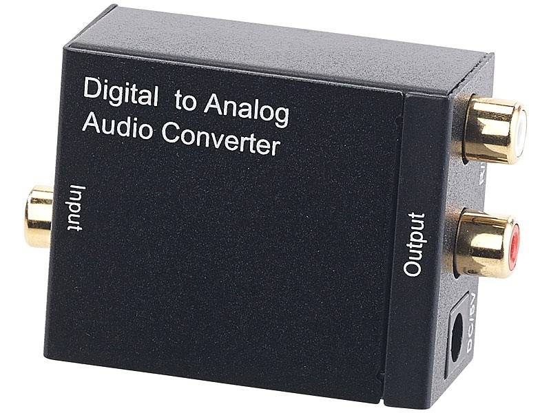 Auvisio Digital-Analog-Wandler PX-3678-675 - D/A-Wandler im Test