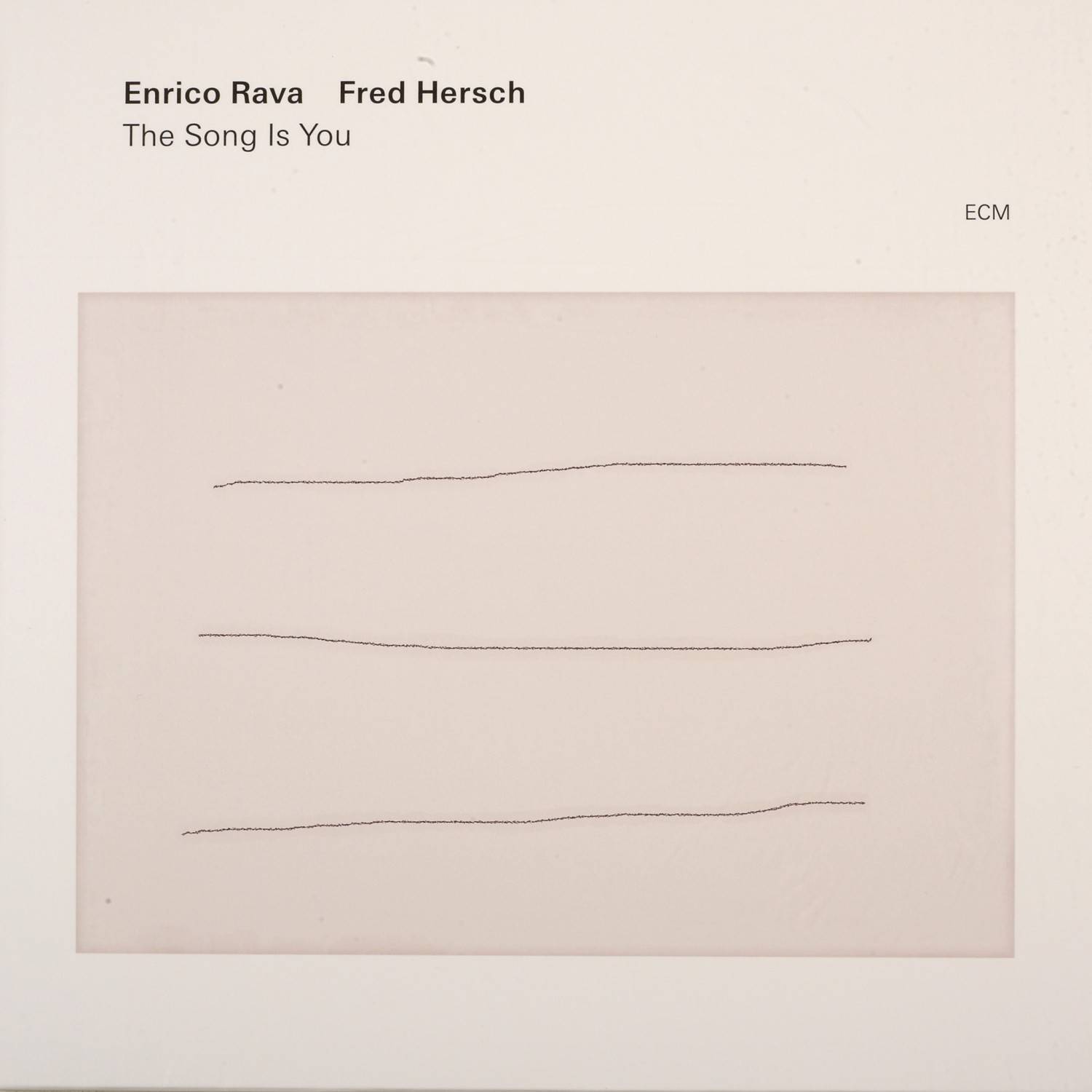 Test Schallplatte - Enrico Rava & Fred Hersch – The Song is You (ECM)