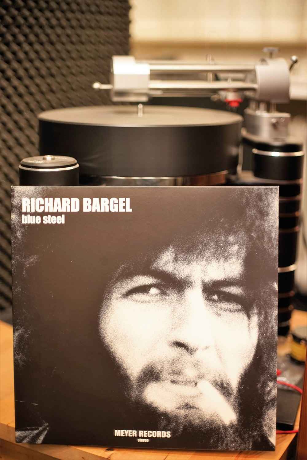 Test Schallplatte - Richard Bargel – Blue Steel (Meyer Records)